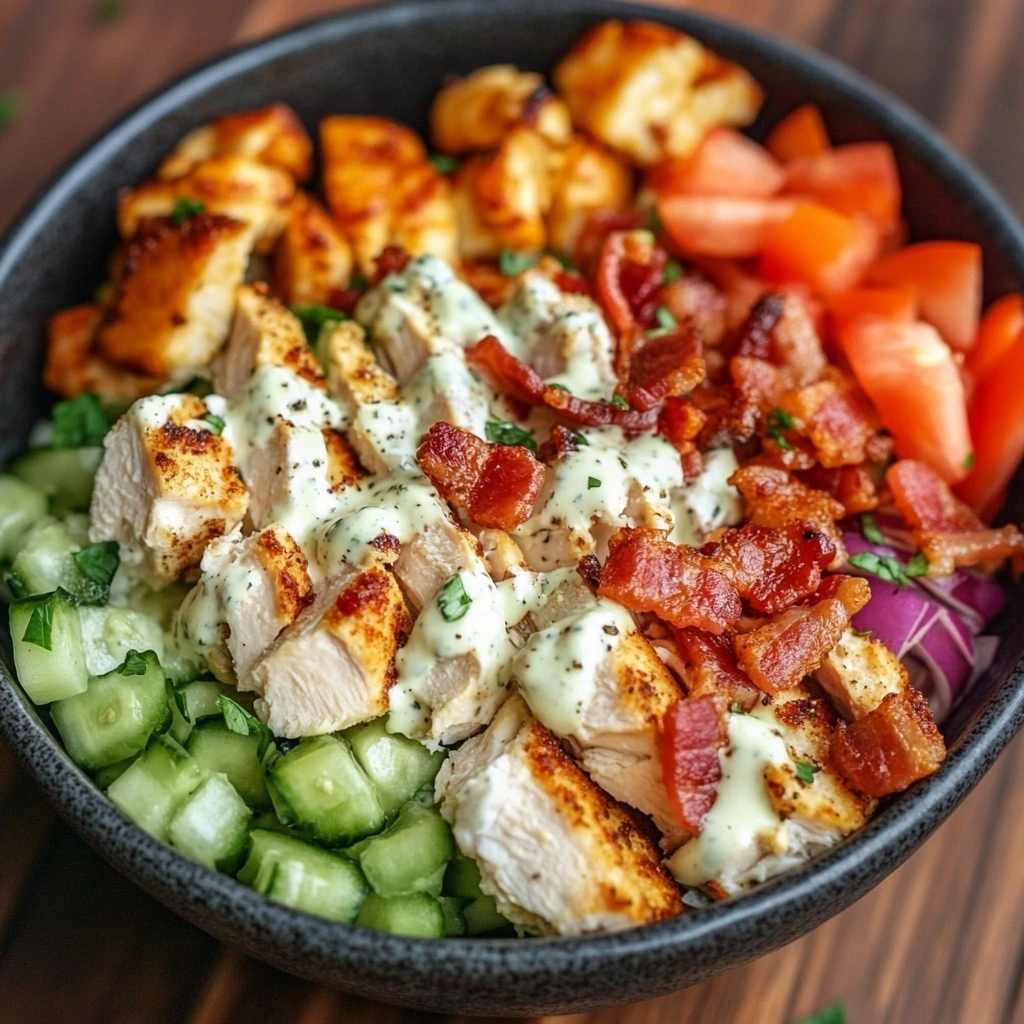 How to Make Chicken Bacon Ranch Keto Bowls in 20 Minutes