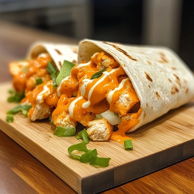 How to Make the Best Buffalo Chicken Wrap in 15 Minutes onehourrecipes