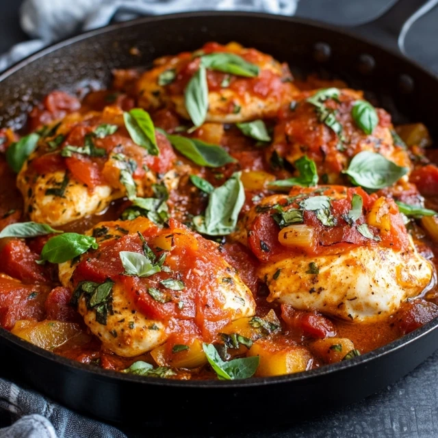 Easy One Pan Italian Chicken Skillet Recipe - onehourrecipes