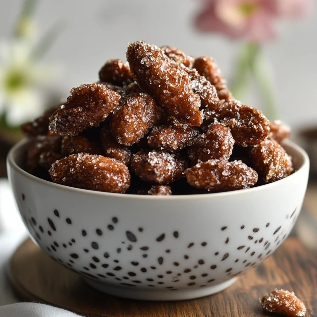 Homemade Cinnamon Candied Almonds: Sweet Treat